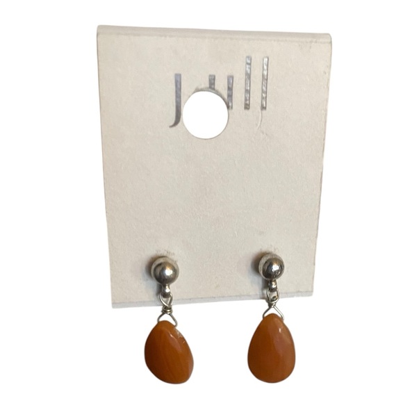 J. Jill | Jewelry | Nwt J Jill Teardrop Rust Colored Earrings | Poshmark